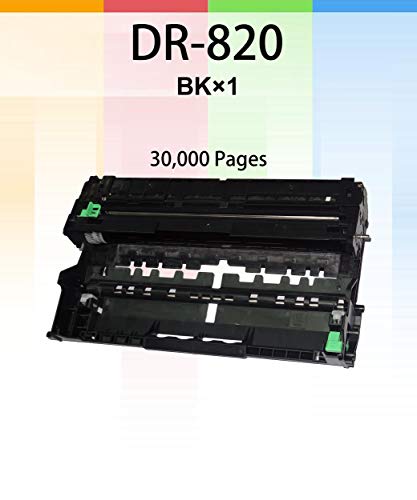 (Drum, Pack of 1) Compatible Replacement for DR820 DR-820 Drum Unit (Used for TN850 TN820 TN880 Toner) for HL-L6200DW MFC-L5900DW MFC-L5800DW MFC-L5700DW HL-L5200DWT Printer, Sold by GTS