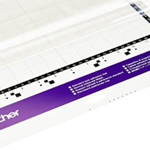 BROTHER ScanNcut SDX Series 12 x 12-inch Standard Adhesive Mount, 30, 5x30, 5cm, Purple/White