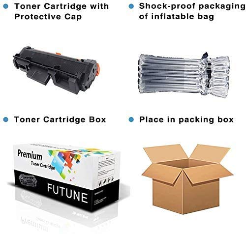 FUTUNE Compatible 4Pk DR221 Drum Sets Replacement for Brother DR221 DR-221CL DR221CL Drum Unit Fits for Brother HL-3140CW HL-3170CDW MFC-9130CW MFC-9330CDW MFC-9340CDW Printers (BCMY,4-Pack)