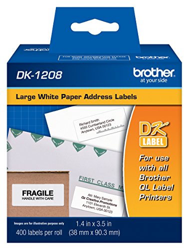 Brother DK Labels Shipping Variety Pack (DK1201 DK1202 DK1204 DK1208 DK1209)