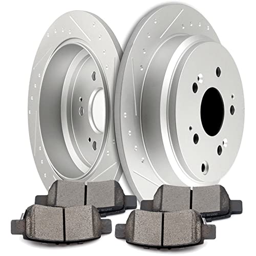 ORTUS UNI Rear Ceramic Brake Pads and Rotors E80392201CP