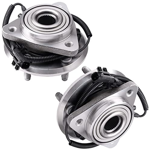 ORTUS UNI (2 Front Wheel Bearing & Hubs Fits w/ABS (Steel)