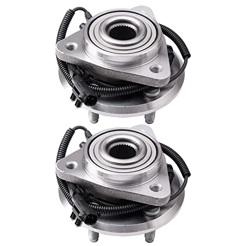 ORTUS UNI (2 Front Wheel Bearing & Hubs Fits w/ABS (Steel)