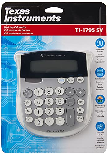 Texas Instruments TI-1795 SV Standard Function Calculator