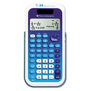 texas instruments ti-34 multiview scientific calculator