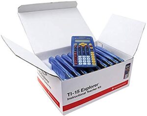 texas instruments ti15tk financial calculator teacher kit