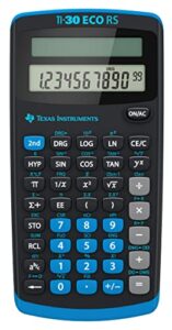 texas inst. ti-30 eco rs scientific calculator