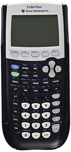 Texas Instruments TI84PLUS TI-84Plus Programmable Graphing Calculator, 10-Digit LCD