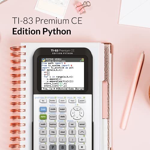 TEXAS INSTRUMENTS TI-83 Premium CE Python