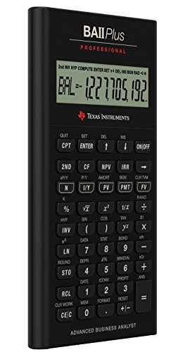 TEXAS INSTRUMENTS CALCULATRICE FINANCIÄRE TI-BA II Plus