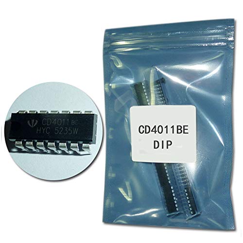 Texas Instruments CD4011B CD4011BE CD4011 CMOS Quad 2-Input NAND Gate DIP14 1 Piece