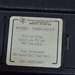 Texas Instruments 500-5019 WORD OUTPUT MODULE ASSY NO 2460547-0001