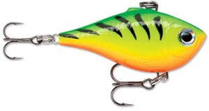 rapala ultra light rippin’ rap 04 firetiger lure, multi, one size (ulrpr04ft)