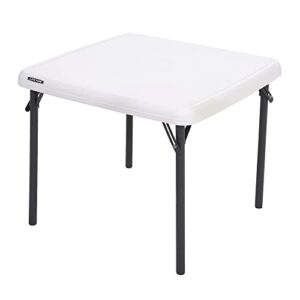 lifetime 80425 kids folding table, almond, 24”