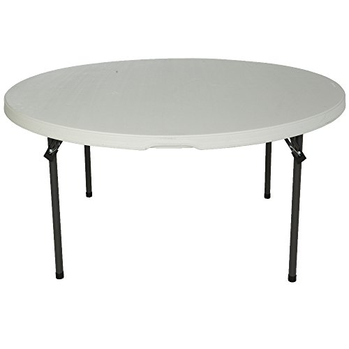 60" Round Folding Table (Set of 15) Finish: Almond/Bronze