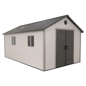 lifetime 11 x 18.5 ft. outdoor storage shed