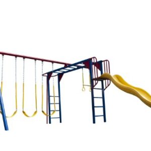 Lifetime Monkey Bar Adventure Swing Set, Primary Colors