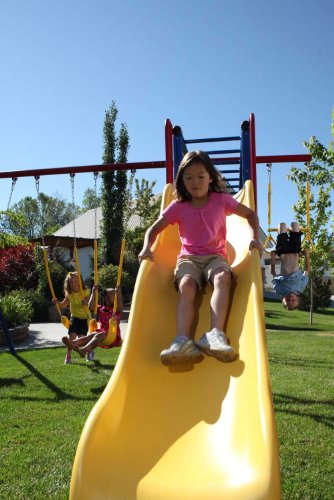 Lifetime Monkey Bar Adventure Swing Set, Primary Colors