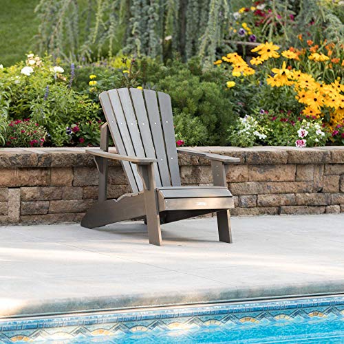 Lifetime 60335 Adirondack Chair, Shale Stone