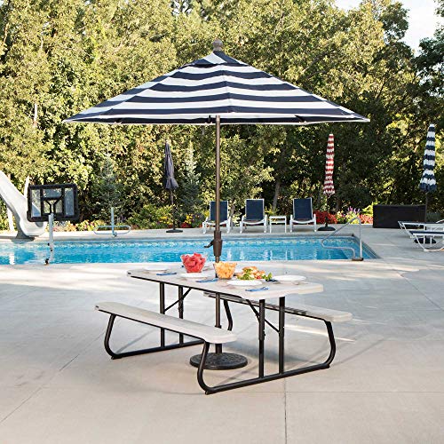 Lifetime 260265 6-Foot Classic Folding Picnic Table, Gray