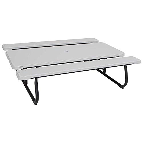 Lifetime 260265 6-Foot Classic Folding Picnic Table, Gray