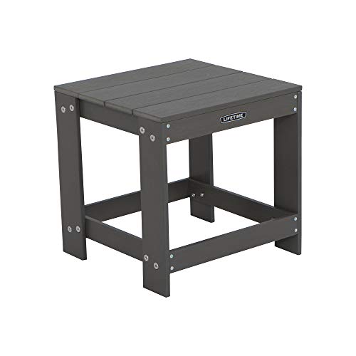 Lifetime 60292 Adirondack Table, Shale Stone