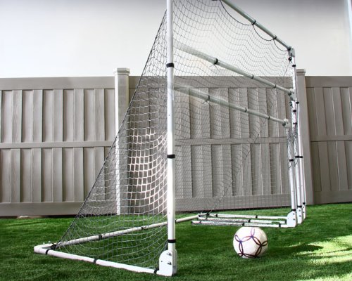 Lifetime 90046 Soccer Goal with Adjustable Height and Width, 7' x 5',Black