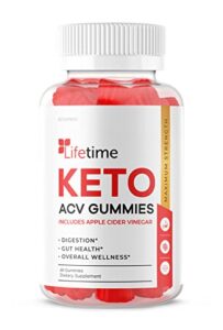 nutrixpress (1 pack) lifetime keto acv gummies- new life time keto apple cider vinegar gummys, lifetimeketo + acv advance formula, lifetime plus, review, 30 days supply.