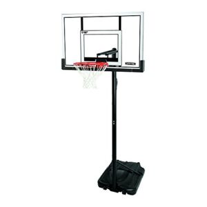 lifetime 90176 portable basketball system, 52 inch shatterproof backboard