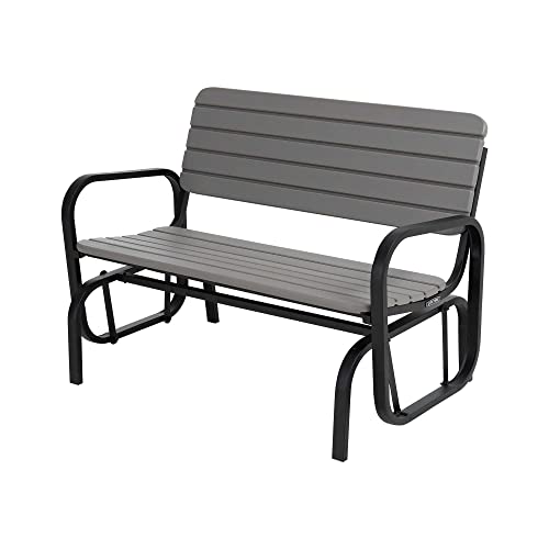 Lifetime Swing Glider Bench, Storm Dust