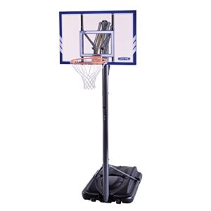 lifetime 71546 portable basketball system, 44 inch shatterproof backboard