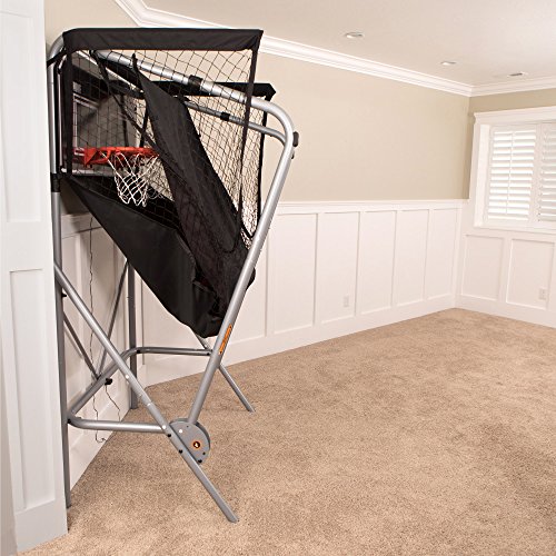 Lifetime 90648 Double Shot Deluxe Indoor Basketball Hoop Arcade Game,Black