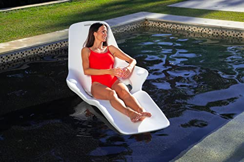 Tenjam Shayz in Pool Lounge Chairs for Sun Shelf Set of Two, Pool Chairs and Lounger for in Pool Tanning Ledge with Custom Designed Risers That Support up to 17" of Water Depth (Custom Colors)