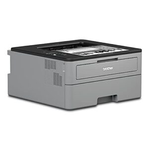 Brother L-2325DW Series Compact Monochrome Laser Printer I Wireless I Mobile Printing I Auto 2-Sided Printing I Print Up to 26 Pages/min I 250-sheet/tray I 1-line LCD Display + Printer Cable