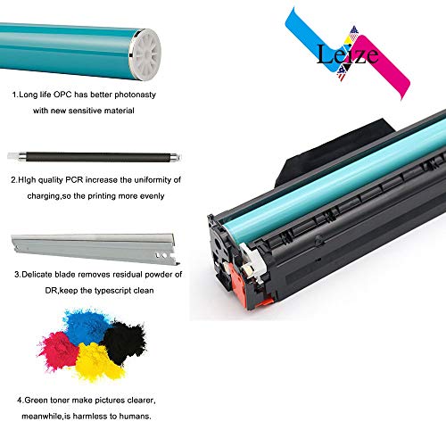 Leize Compatible Brother TN-436 TN436 Toner Cartridge Replacement for TN436BK High Yield use for Brother MFC-L8900CDW HL-L8360CDW MFC-L8610CDW HL-L8260CDW Printer (Black 2-Pack)