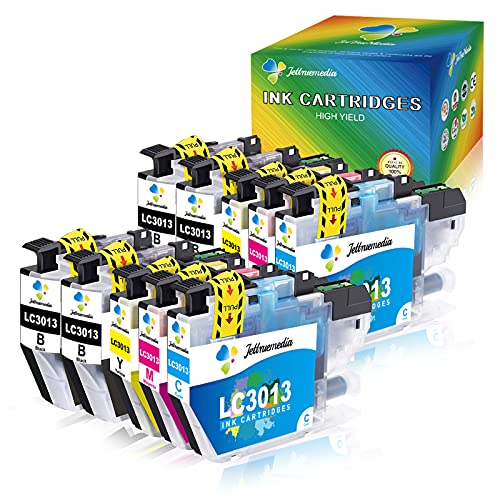 JTM LC3013 Compatible Ink Cartridge Replacement for Brother LC3013XL LC3013 XL Work with Brother MFC-J491DW MFC-J497DW MFC-J690DW MFC-J895DW Inkjet Printer,10-Pack