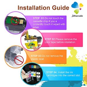 JTM LC3013 Compatible Ink Cartridge Replacement for Brother LC3013XL LC3013 XL Work with Brother MFC-J491DW MFC-J497DW MFC-J690DW MFC-J895DW Inkjet Printer,10-Pack