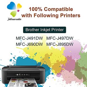 JTM LC3013 Compatible Ink Cartridge Replacement for Brother LC3013XL LC3013 XL Work with Brother MFC-J491DW MFC-J497DW MFC-J690DW MFC-J895DW Inkjet Printer,10-Pack