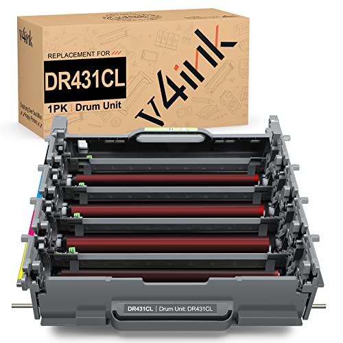 v4ink Remanufactured DR431CL Drum Replacement for Brother DR431 CL DR-431CL Imaging Drum for Brother MFC-L8900CDW MFC-L8610CDW HL-L8260CDW HL-L8360CDW HL-L9310CDW DCP-L8410CDW Printer (Not Toner)