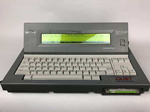 Brother Model WP-760D Word Processor Gray Electric Typewriter