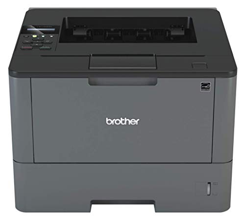 Brother Monochrome Laser Printer, HL-L5100DN, Duplex Two-Sided Printing, Ethernet Network Interface, Mobile Printing, Amazon Dash Replenishment Enabled (Renewed)