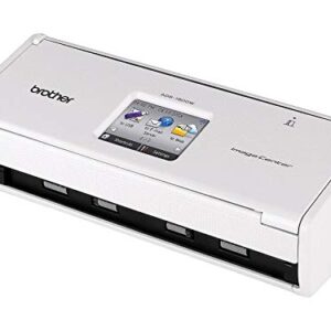 Brother ADS1500W ImageCenter ADS-1500W Wireless Compact Scanner, 600 x 600 dpi, 20 Sheet ADF