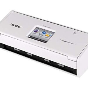 Brother ADS1500W ImageCenter ADS-1500W Wireless Compact Scanner, 600 x 600 dpi, 20 Sheet ADF