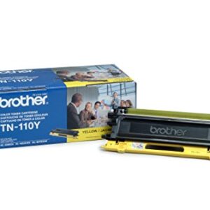 Brother TN-110Y DCP-9040 9042 9045 HL-4040 4050 4070 MFC-9440 9450 9840 Toner -Cartridge (Yellow) in Retail Packaging