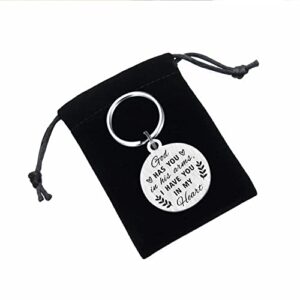 Yobent Memorial Gifts Keychain for Loss of Brother, Brother Memorial Gifts for Men, Personalized Grief Funeral Memory Remembrance Bereavement Sympathy Keychain for Loss of Brother