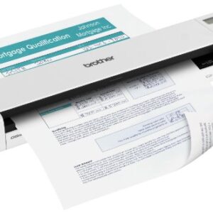 Brother Wireless Mobile Color Page Scanner, DS-920W, Wi-Fi Transfer, Fast Scanning Speeds, Compact and Lightweight