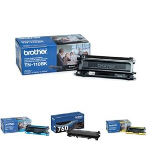 genuine oem brother mfc-9840cdw 4-standard yield black/cyan/magenta/yellow toner