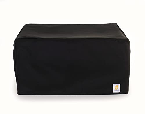 The Perfect Dust Cover, Black Nylon Cover Compatible with Brother MFC-J1010dw and MFC-J1170dw Wireless Color Inkjet Printers, Double-Stitched Waterproof by LLC (PC8409)