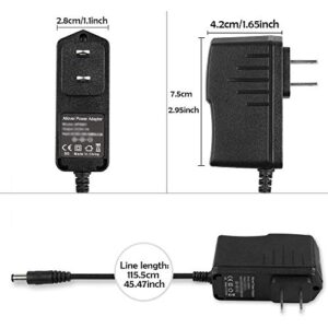 9V AC Adapter Power Supply Charger for Brother P-Touch PT-D210 PTD200 PTH110 PT-1880 Label Makers Machine AD-24 AD-24ES AD-20 AD-30, for Dymo LabelManager LM160 LM450 LM400 LT-100H