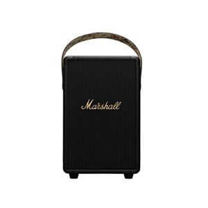 marshall tufton bluetooth speaker, black & brass